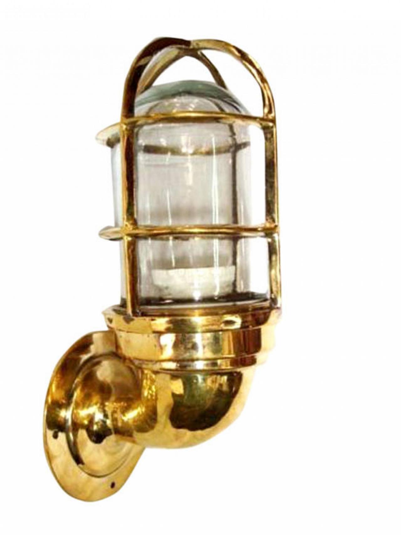 Nautical Marine Brass Passage Light Set Of 10 Pics on Luulla