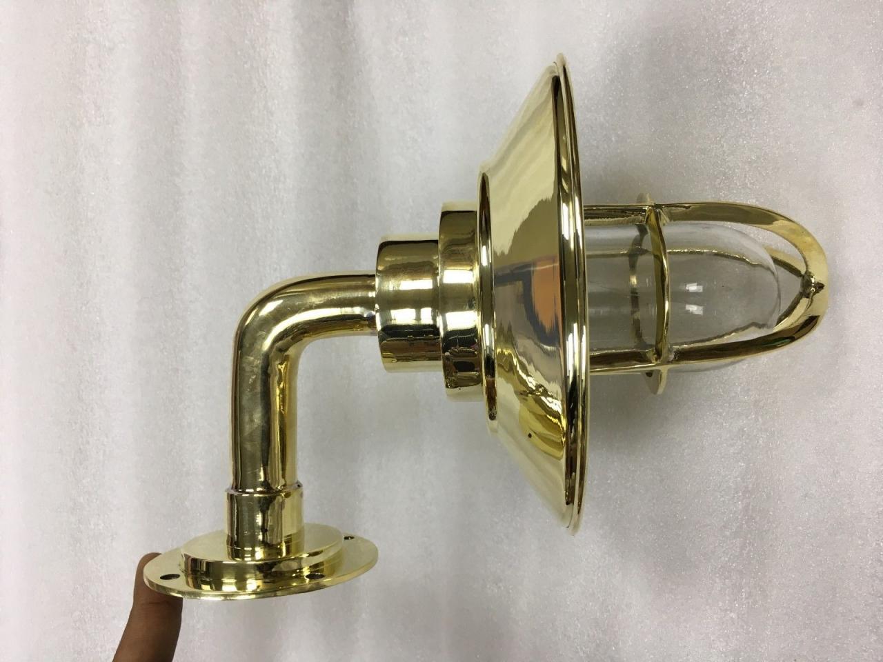 Small Nautical Marine Brass Ship Light 2 Pcs on Luulla